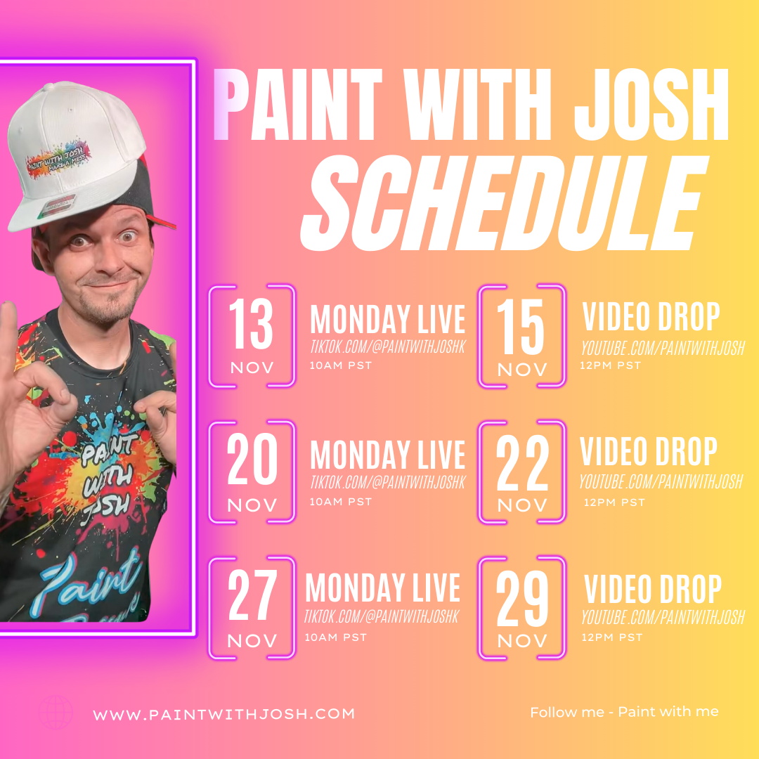 Schedule – Paint With Josh