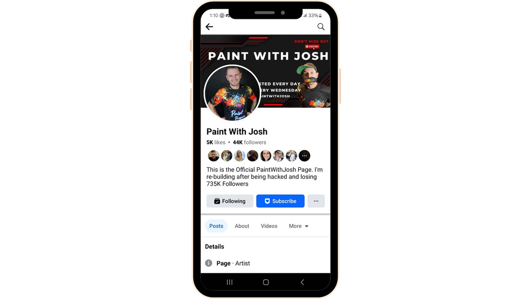 Social Media Platforms – Paint With Josh