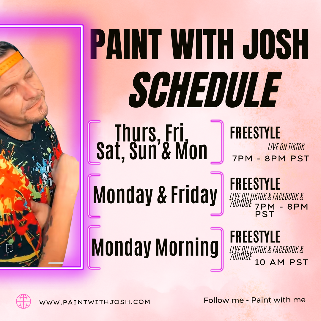 Schedule – Paint With Josh