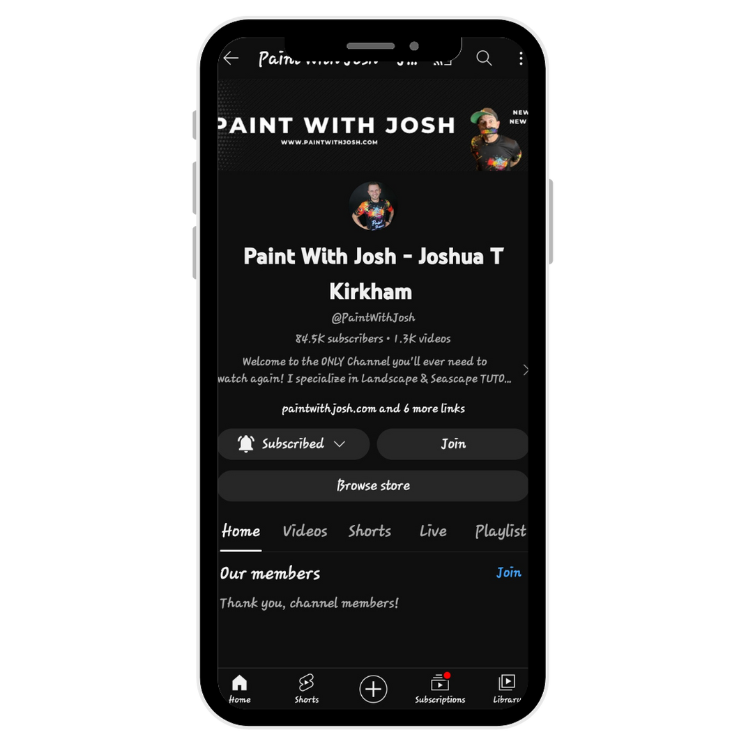 Social Media Platforms – Paint With Josh