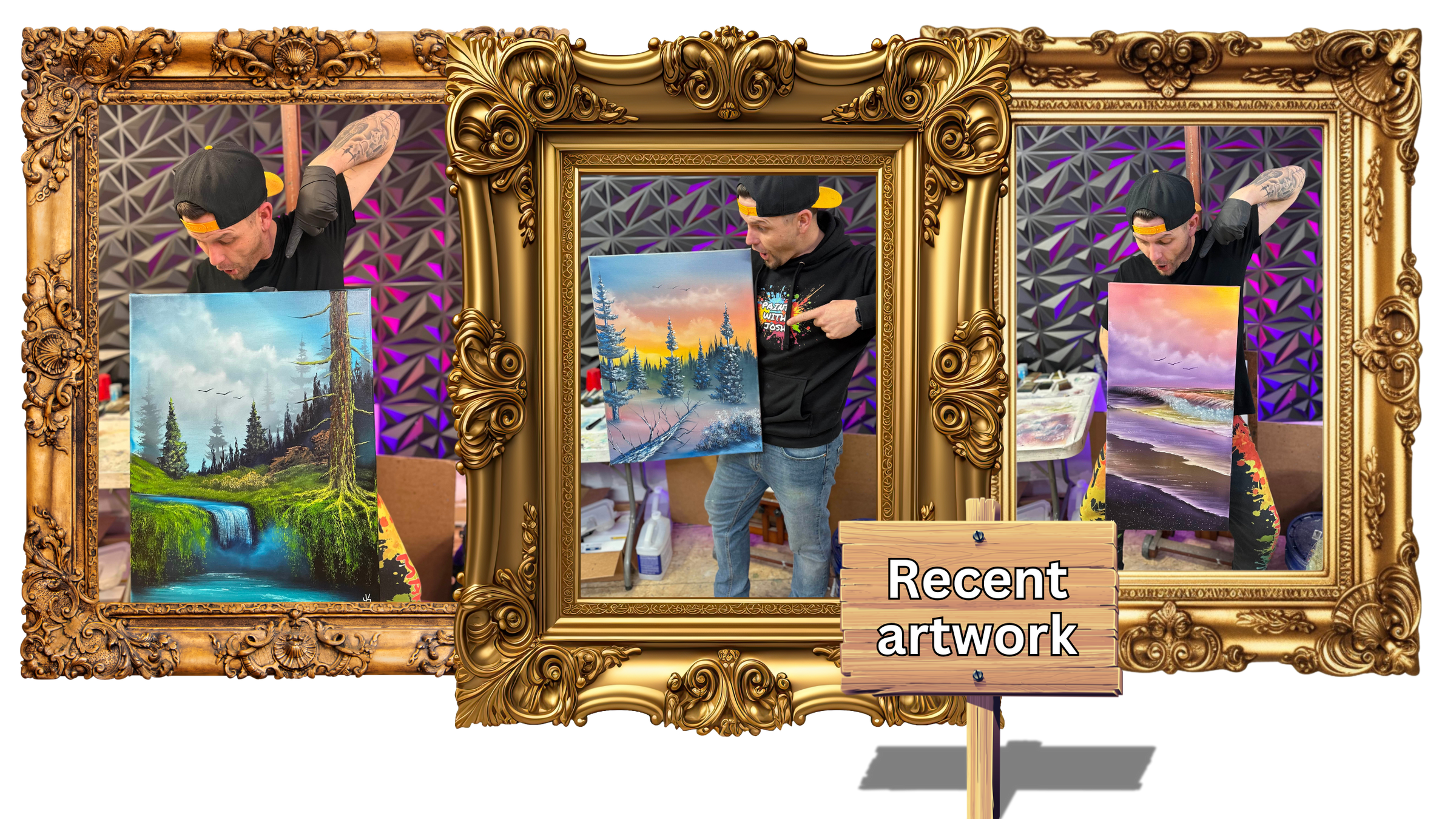 Paint With Josh - Oregon Oil Artist - Oil Paintings