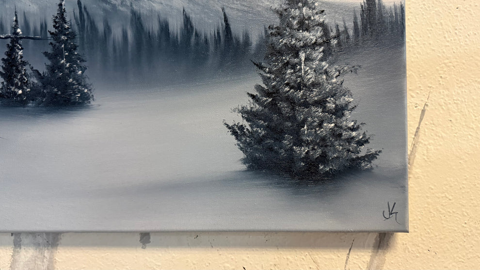 Painting #2204 - 16x20" Canvas - painted 12-27-25 – Paint With Josh